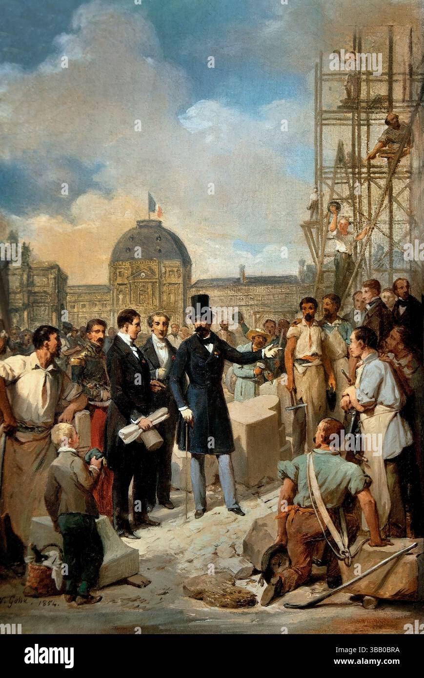 Emperor napoléon i bonaparte 1854 hi-res stock photography and images ...