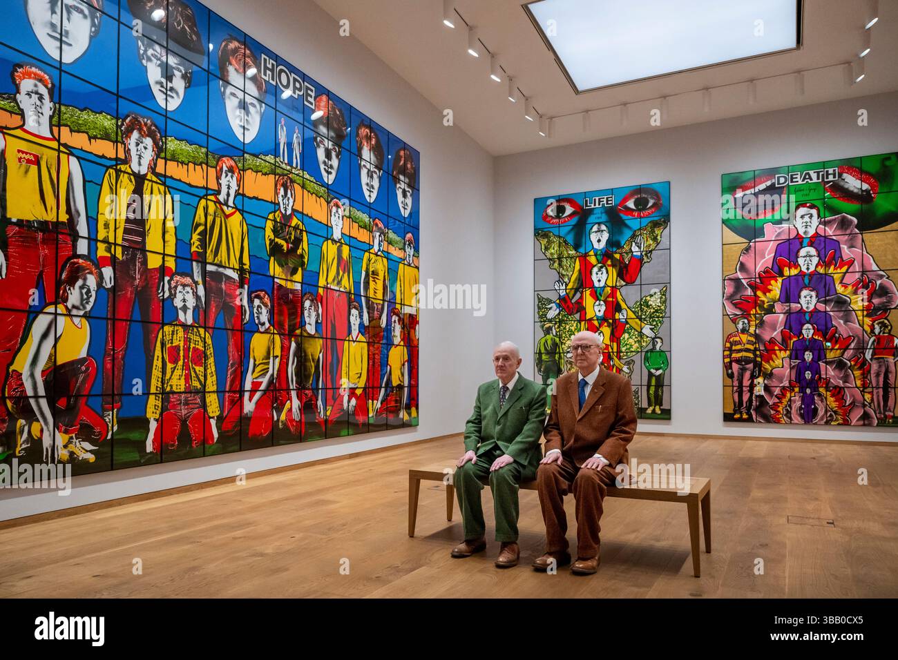 London, UK. 14 May 2025. Gilbert Prousch and George Passmore, known as ...