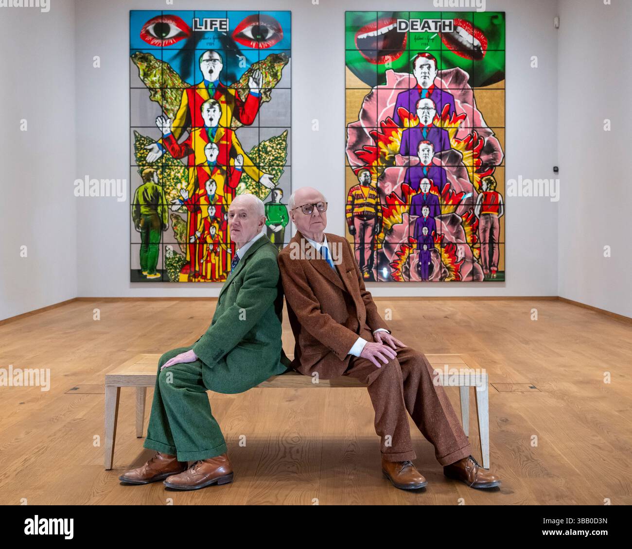 London, UK. 14 May 2025. Gilbert Prousch and George Passmore, known as ...