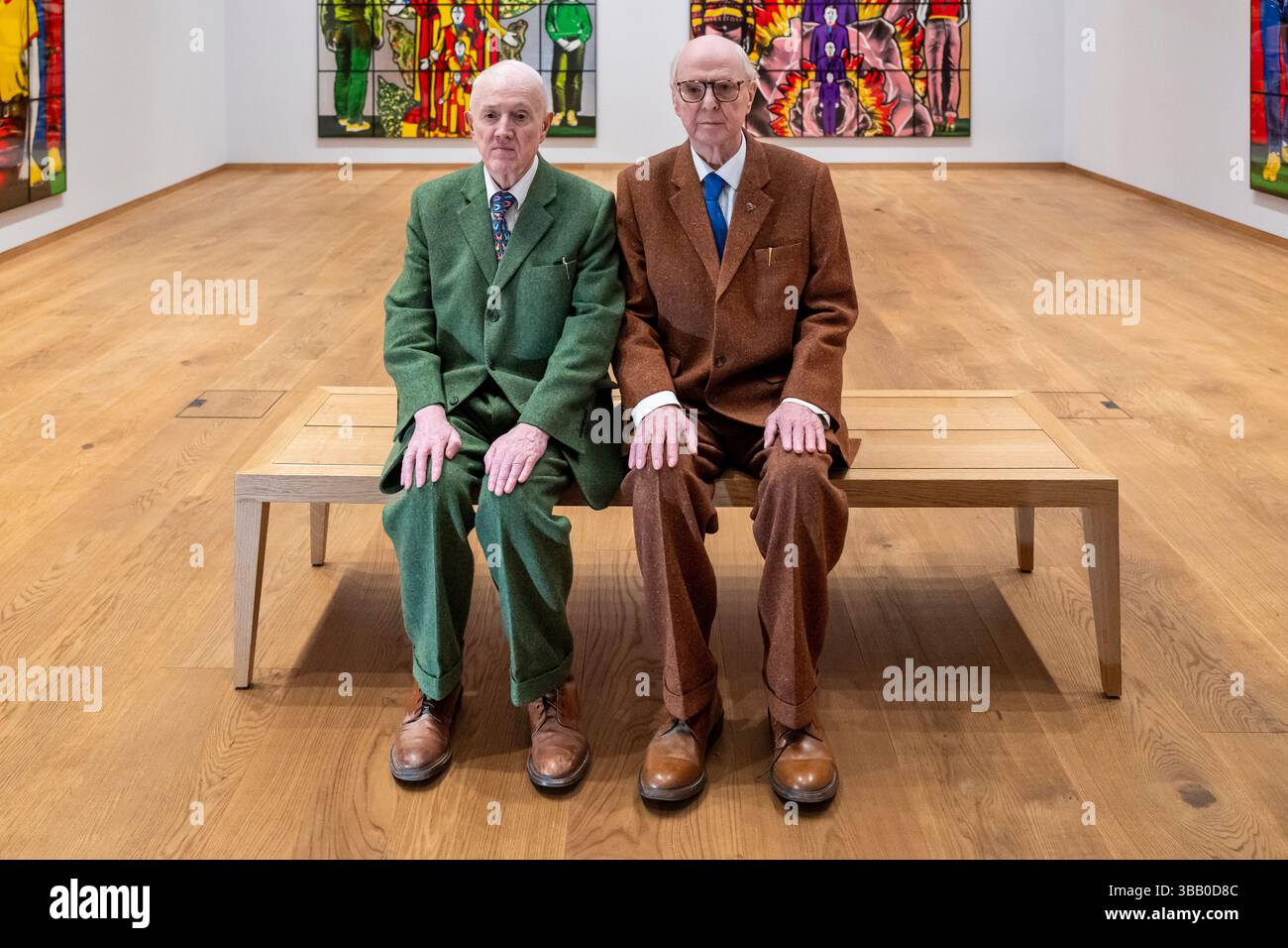 London, UK. 14 May 2025. Gilbert Prousch and George Passmore, known as ...