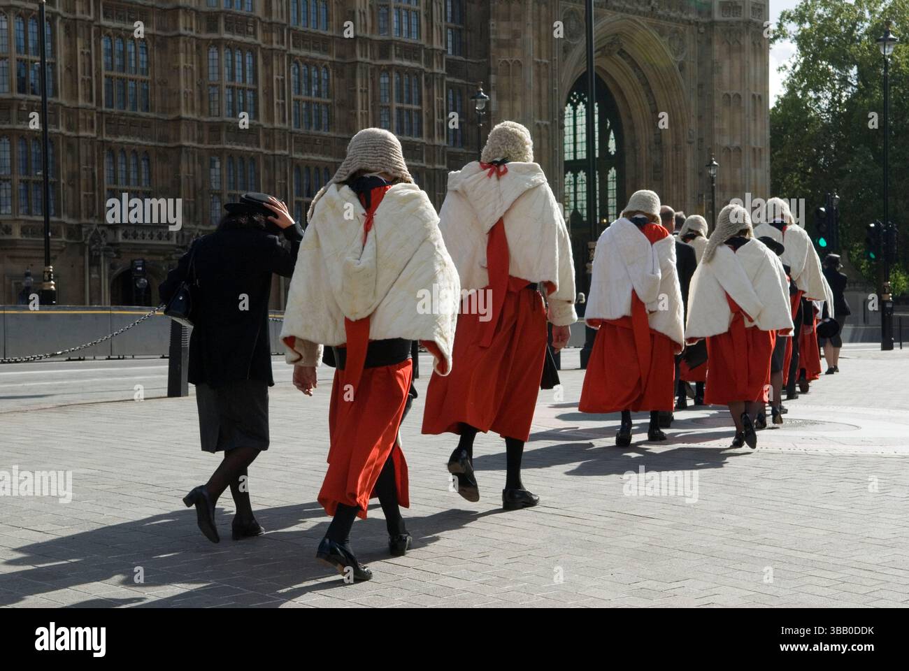 High Court Judges at the annual Lord Chancellors Breakfast. They walk ...