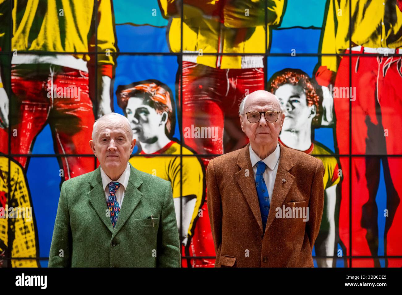 London, UK. 14 May 2025. Gilbert Prousch and George Passmore, known as ...