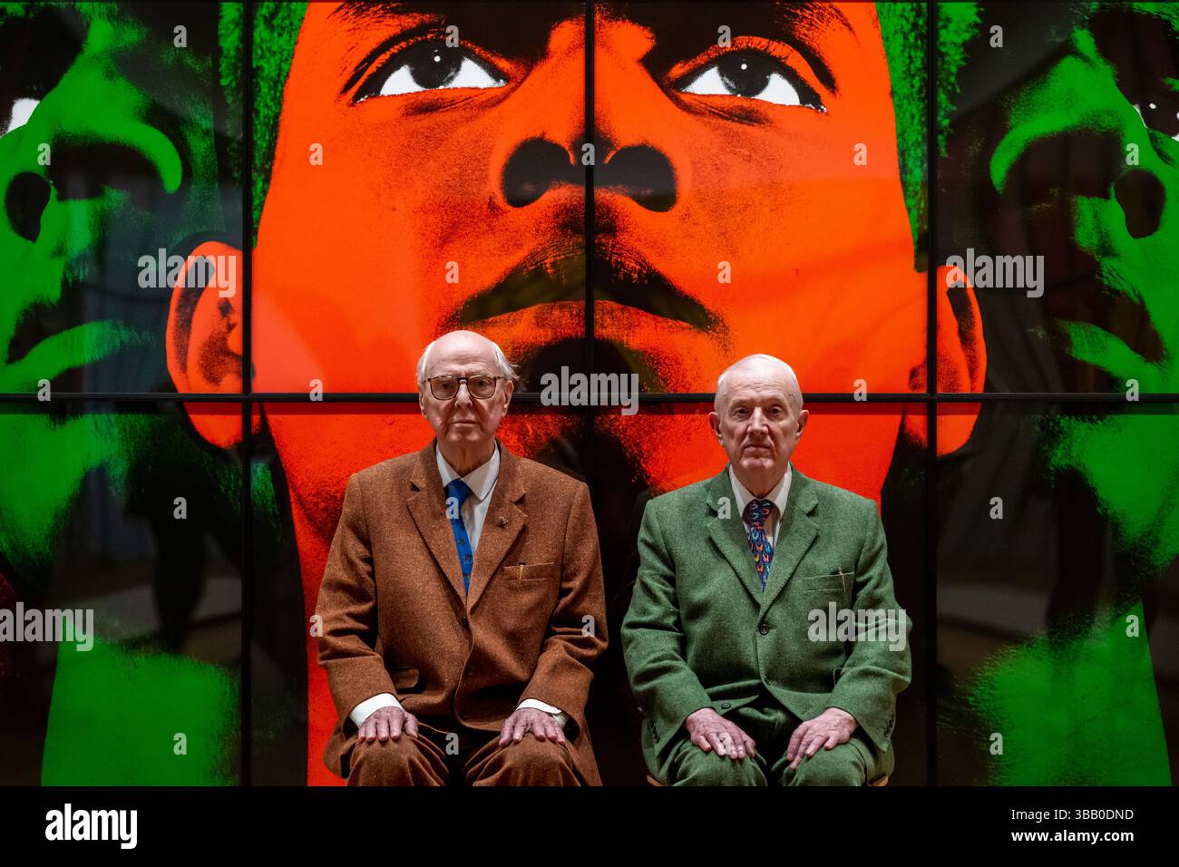 London, UK. 14 May 2025. Gilbert Prousch and George Passmore, known as ...