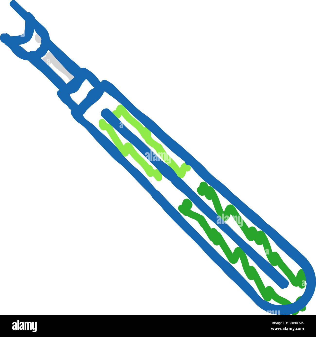 stitch ripper knitting wool icon doodle illustration Stock Vector Image ...