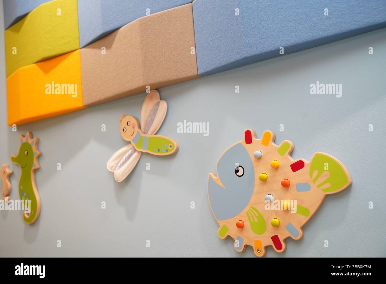 Montessori. Type of educational institution for children with different ...