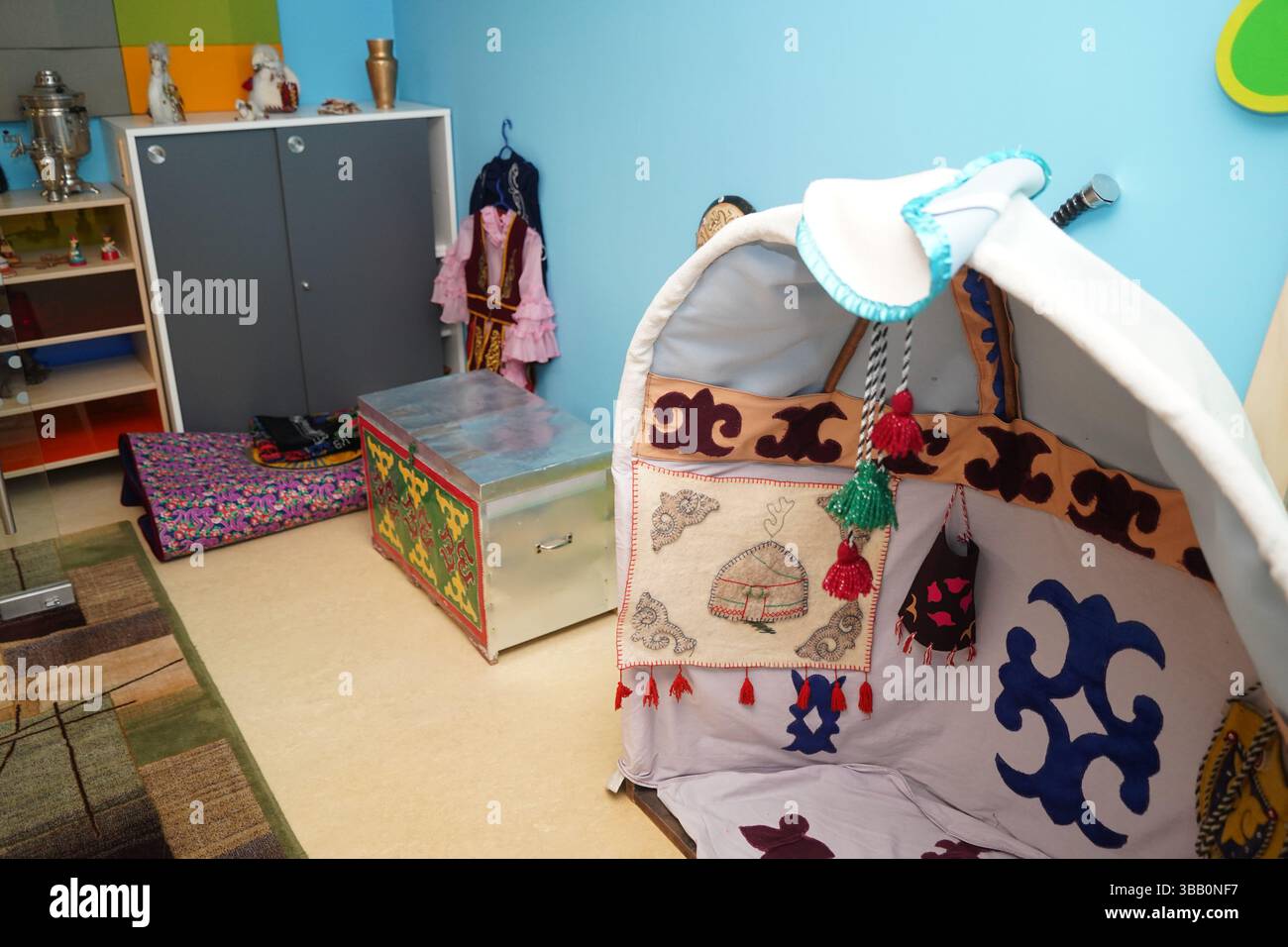 Montessori. Type of educational institution for children with different ...