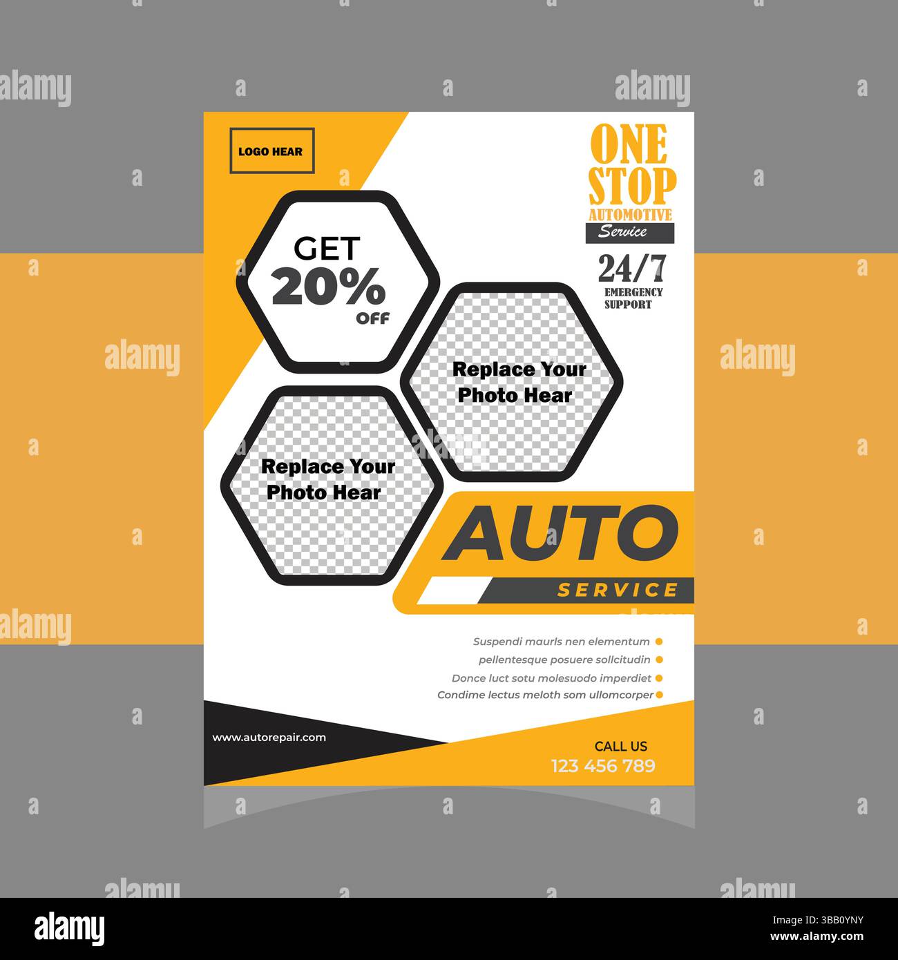 Car advertising material Stock Vector Images - Alamy