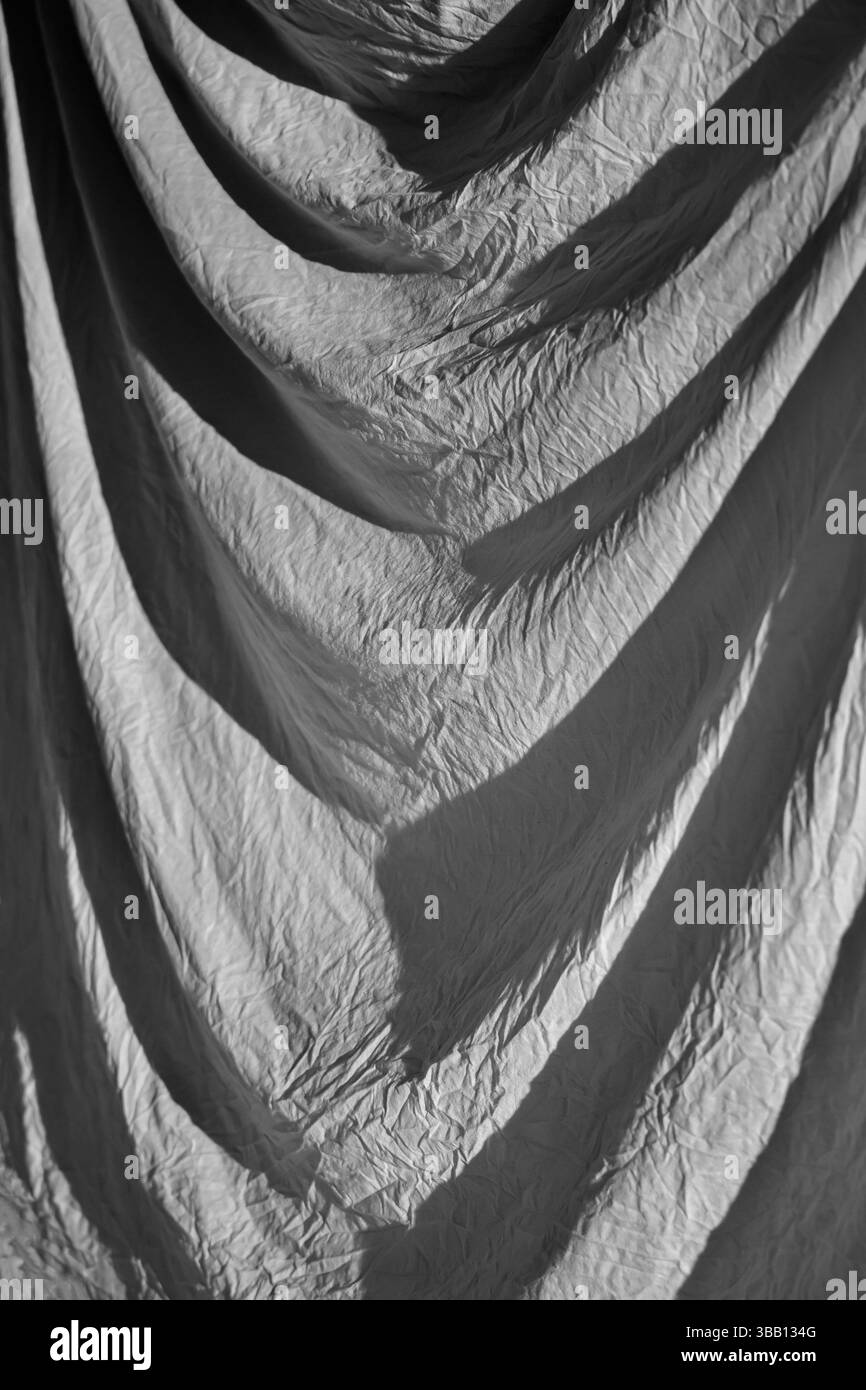 Aged natural wrinkled canvas background Stock Photo - Alamy