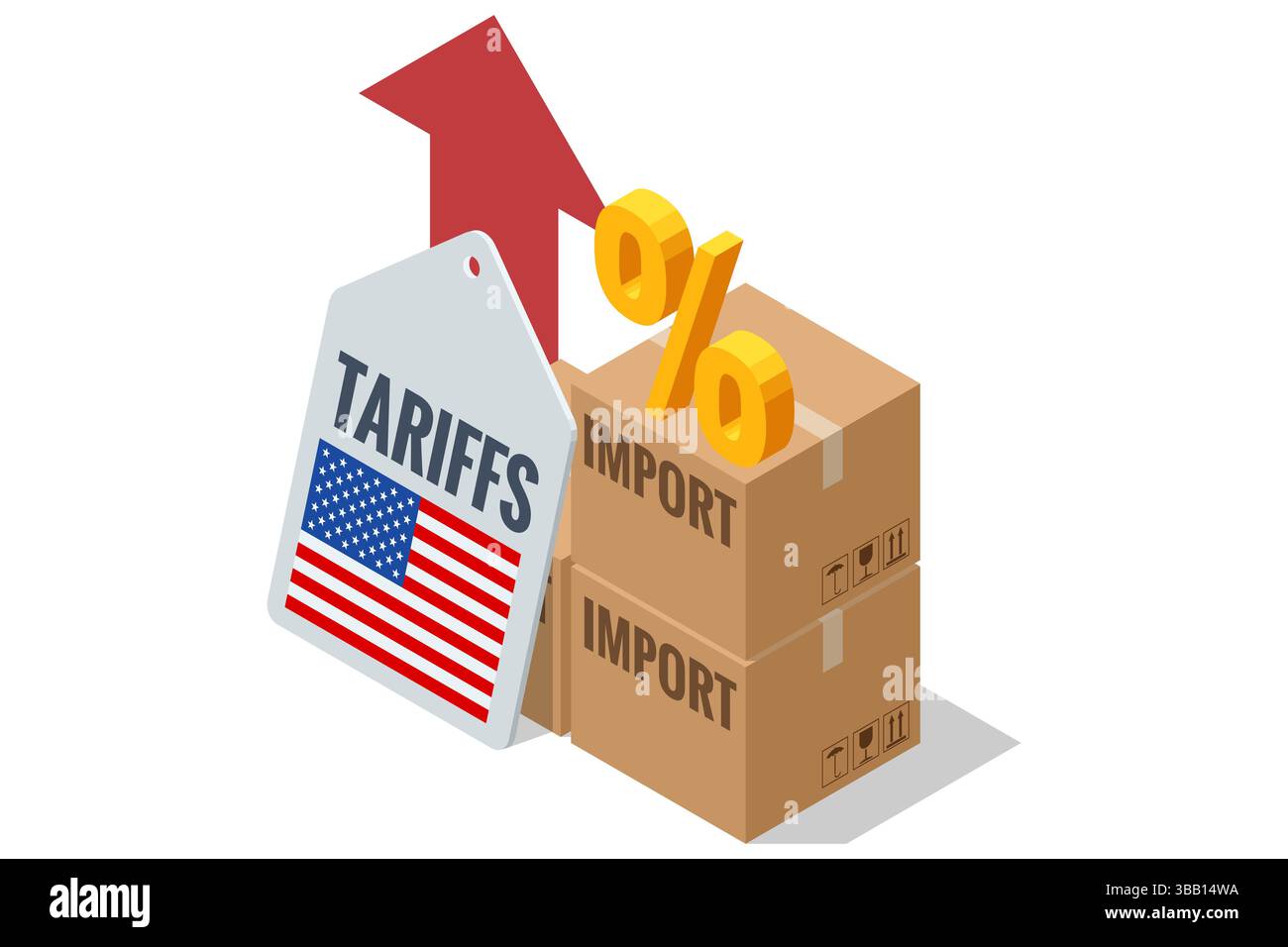 Isometric vector showing shipping containers, money, and a clipboard ...