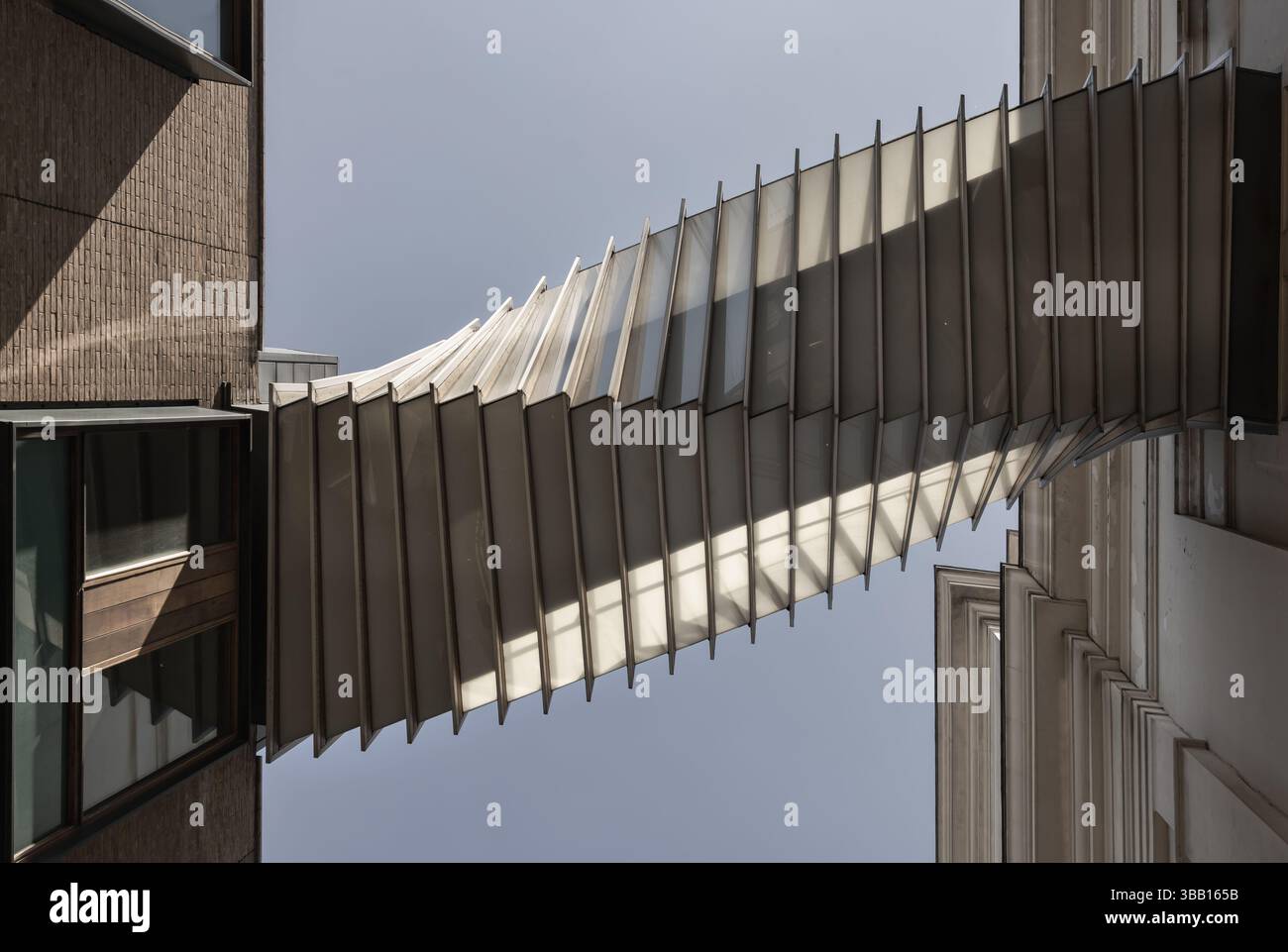 London, UK - May 13, 2025 - Looking up of The futuristic modern of ...