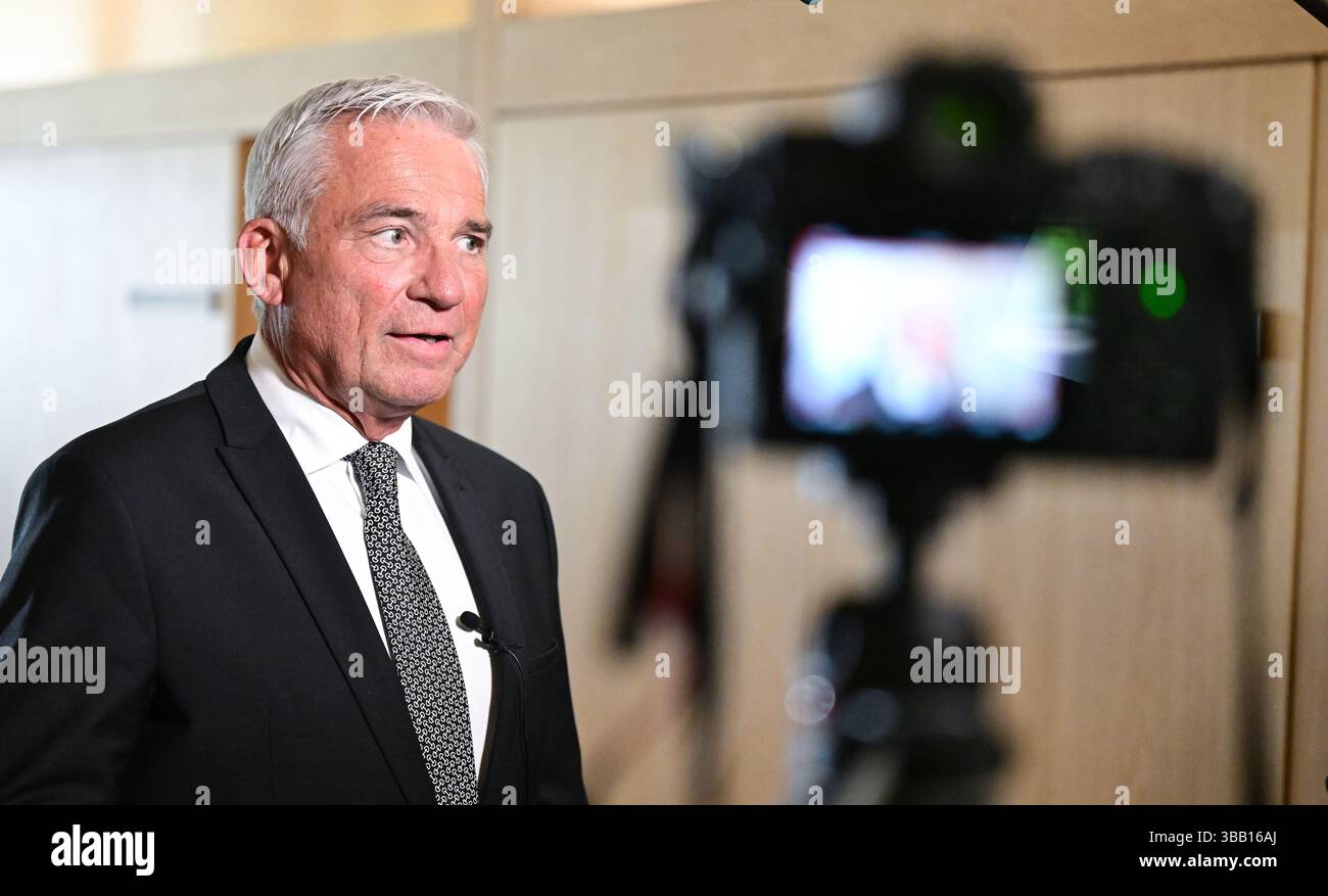 Stuttgart, Germany. 14th May, 2025. Thomas Strobl (CDU), Minister of ...