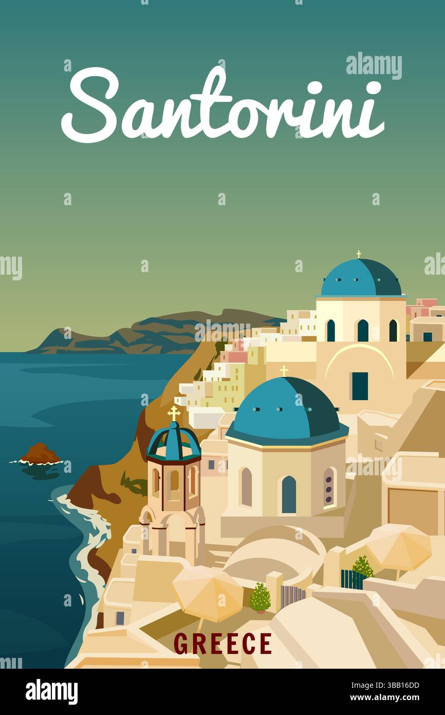 Thera church Stock Vector Images - Alamy