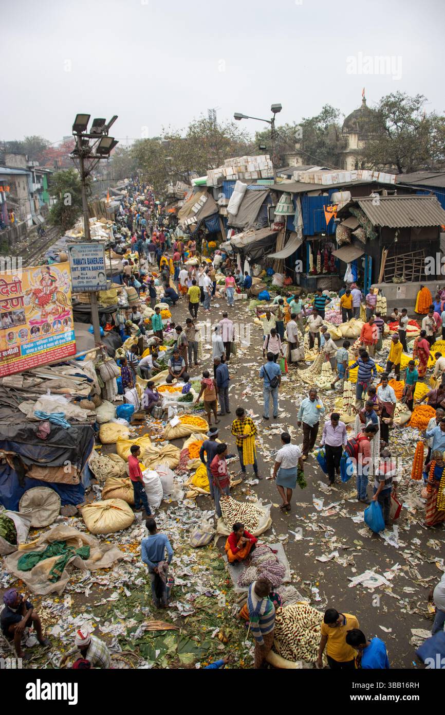 KOLKATA, WEST BENGAL, INDIA - FEBRUARY 20, 2024 Howrah or East Bengal ...