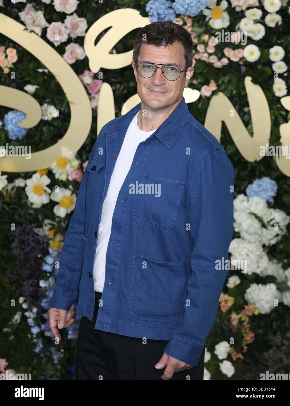 May 13, 2025, New York, New York, USA: Actor NATHAN FILLION seen during ...