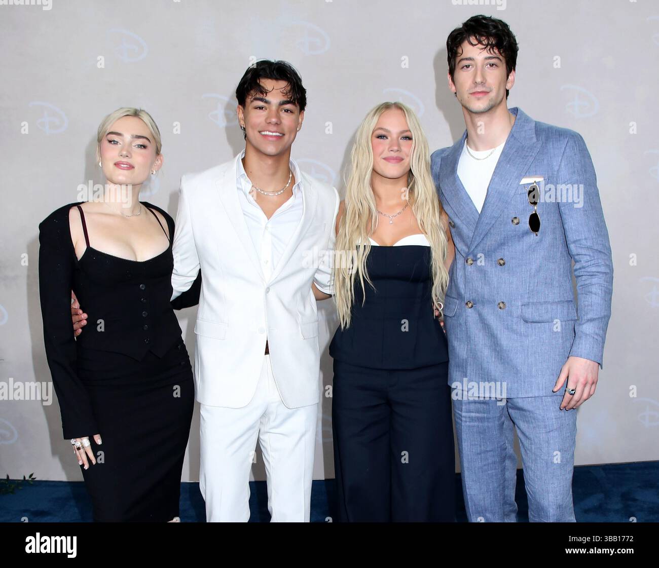 New York City, USA. 13th May, 2025. Meg Donnelly, Malachi Barton, Freya Skye and Milo Manheim ...