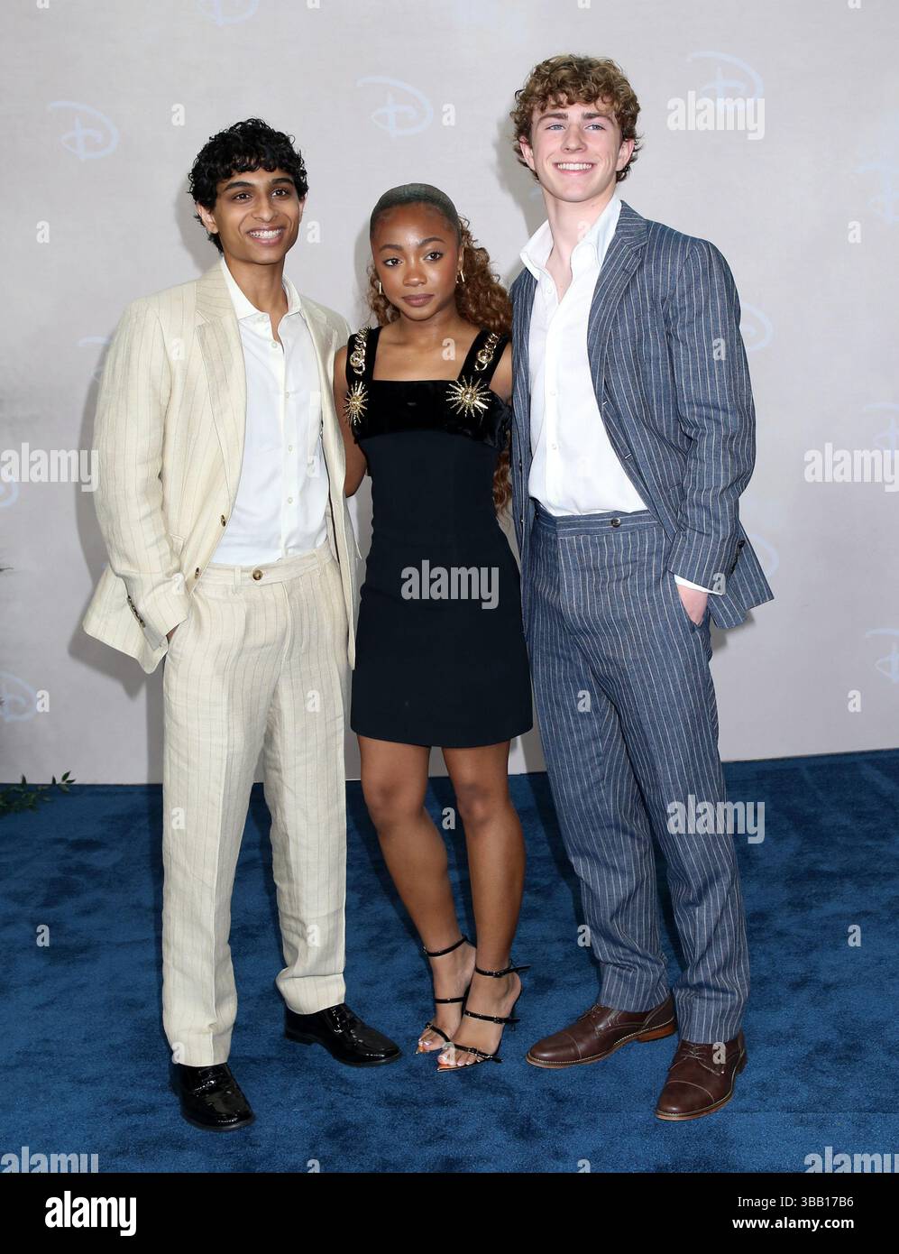 New York City, USA. 13th May, 2025. Aryan Simhadri, Leah Sava Jeffries ...