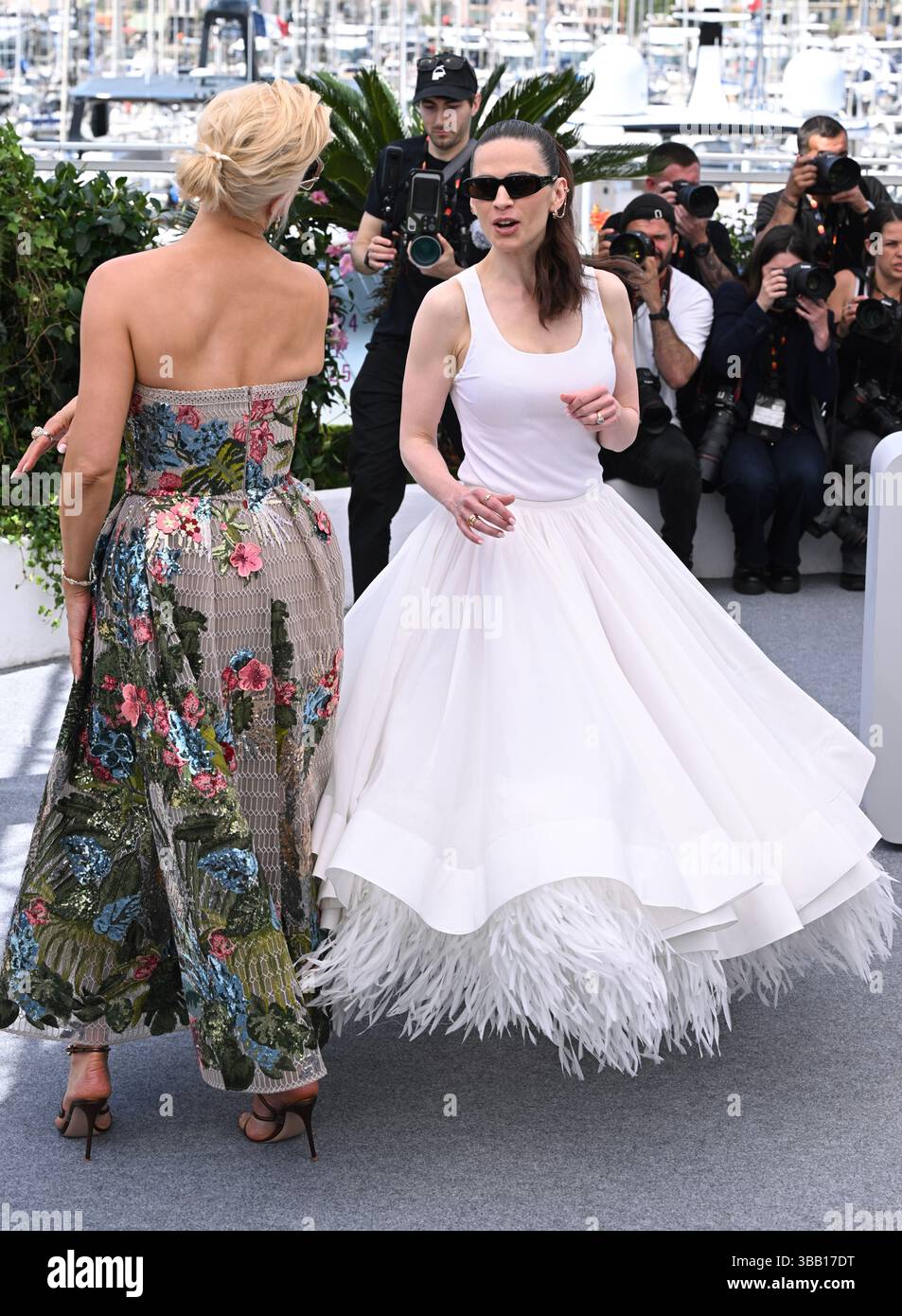 Cannes, France. May 14th, 2025. Hannah Waddingham and Hayley Atwell ...