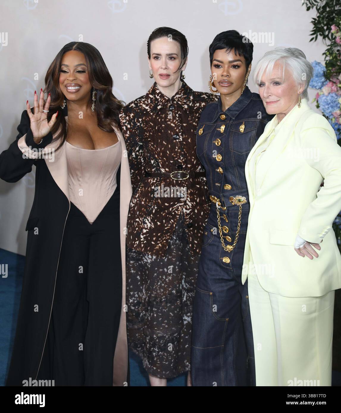 May 13, 2025, New York, New York, USA: Actors NIECY NASH, SARAH PAULSON ...
