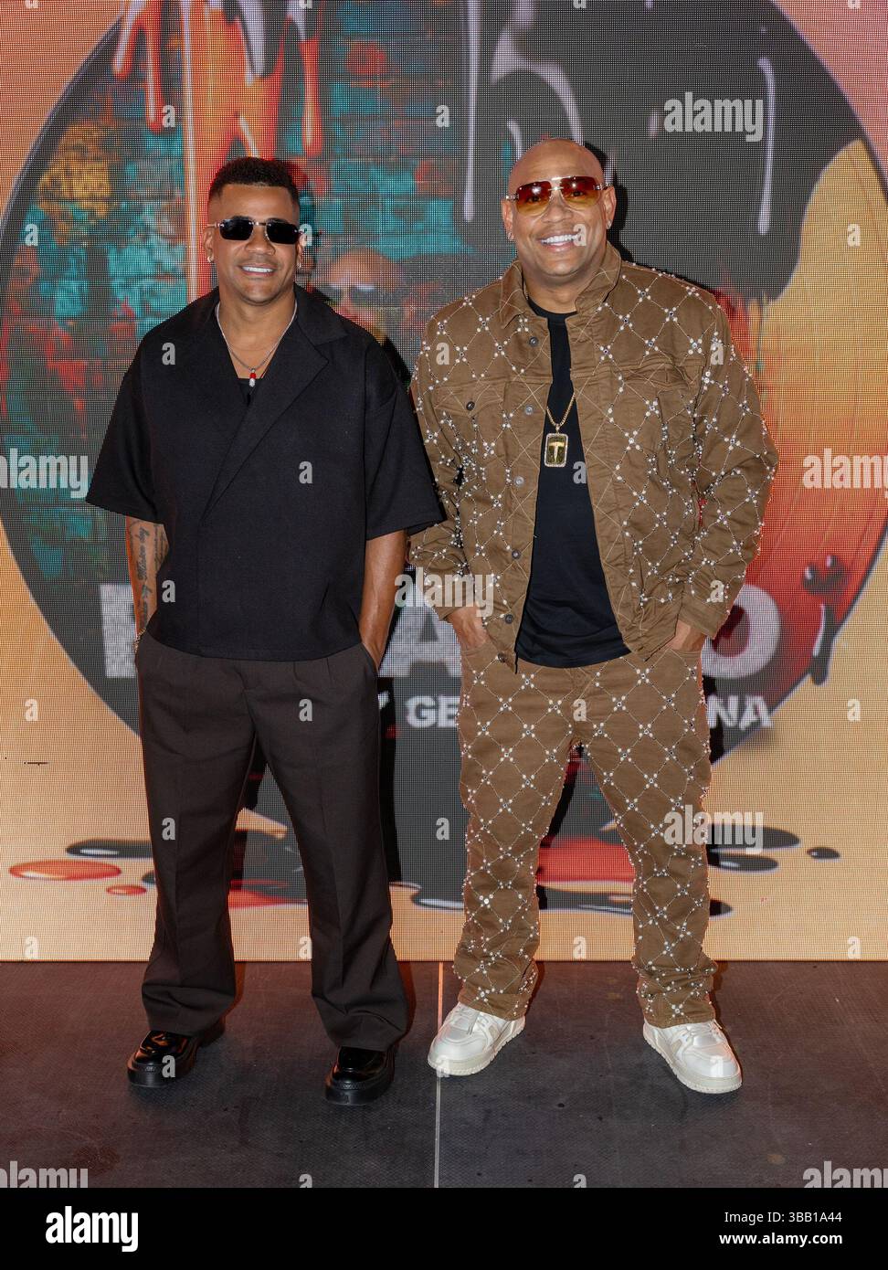 MIAMI, FL - MAY 13: Randy Malcom and Alexander Delgado (Gente de Zona ...
