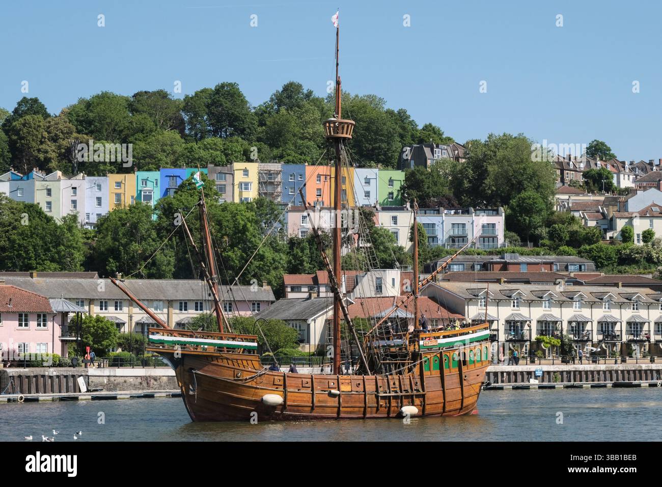 Bristol, UK. 14th May, 2025. Sailing ship The Matthew of Bristol in ...