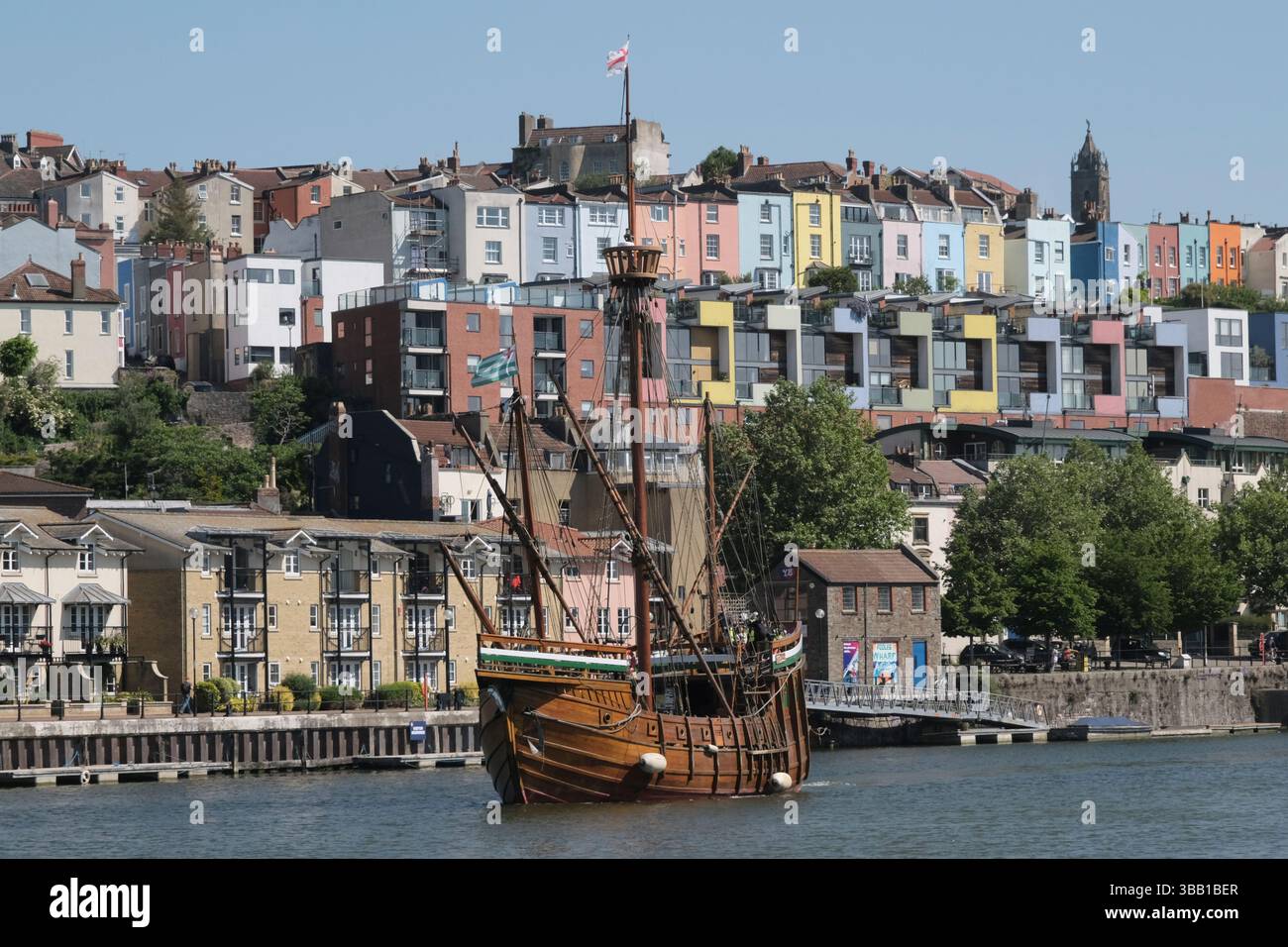 Bristol, UK. 14th May, 2025. Sailing ship The Matthew of Bristol in ...