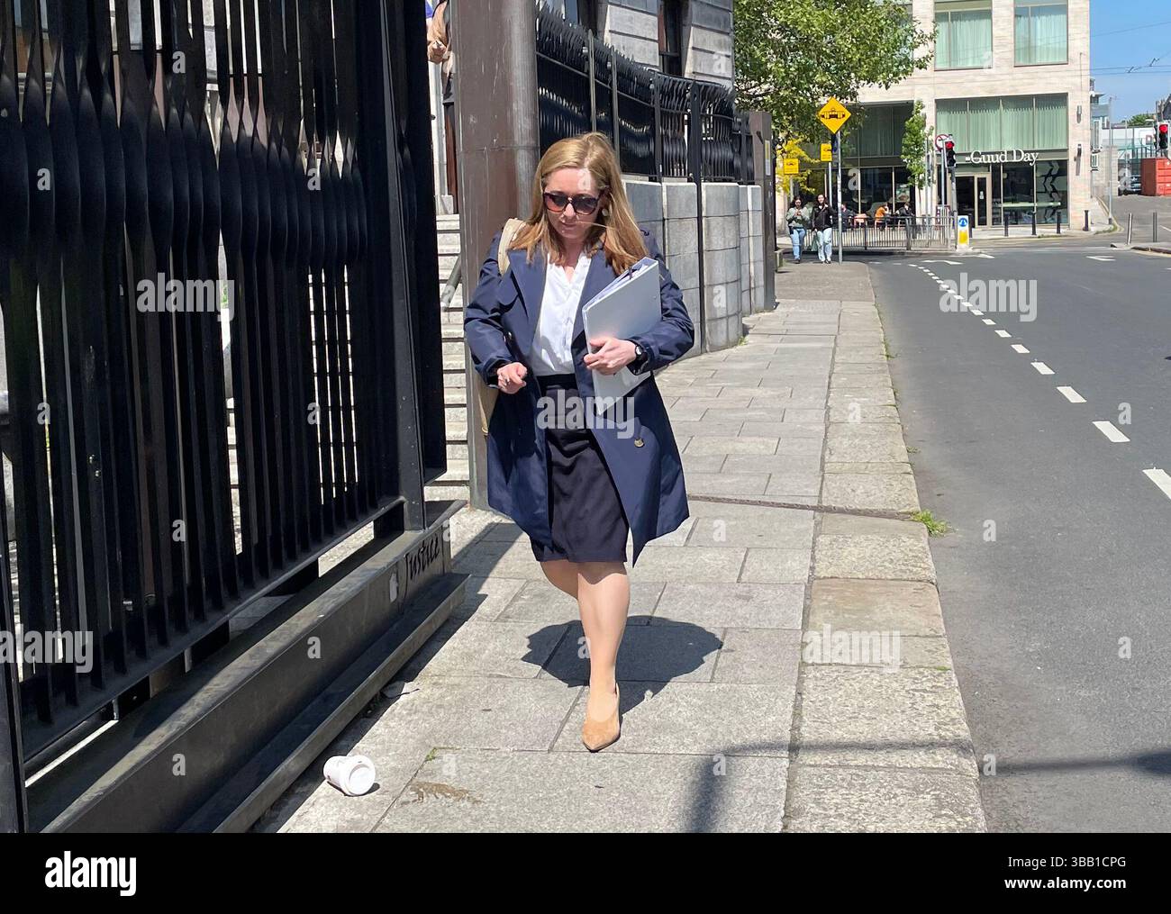 Spotlight reporter Jennifer O'Leary at the High Court in Dublin, where ...