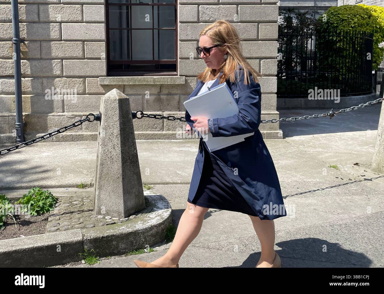 Spotlight reporter Jennifer O'Leary at the High Court in Dublin, where ...