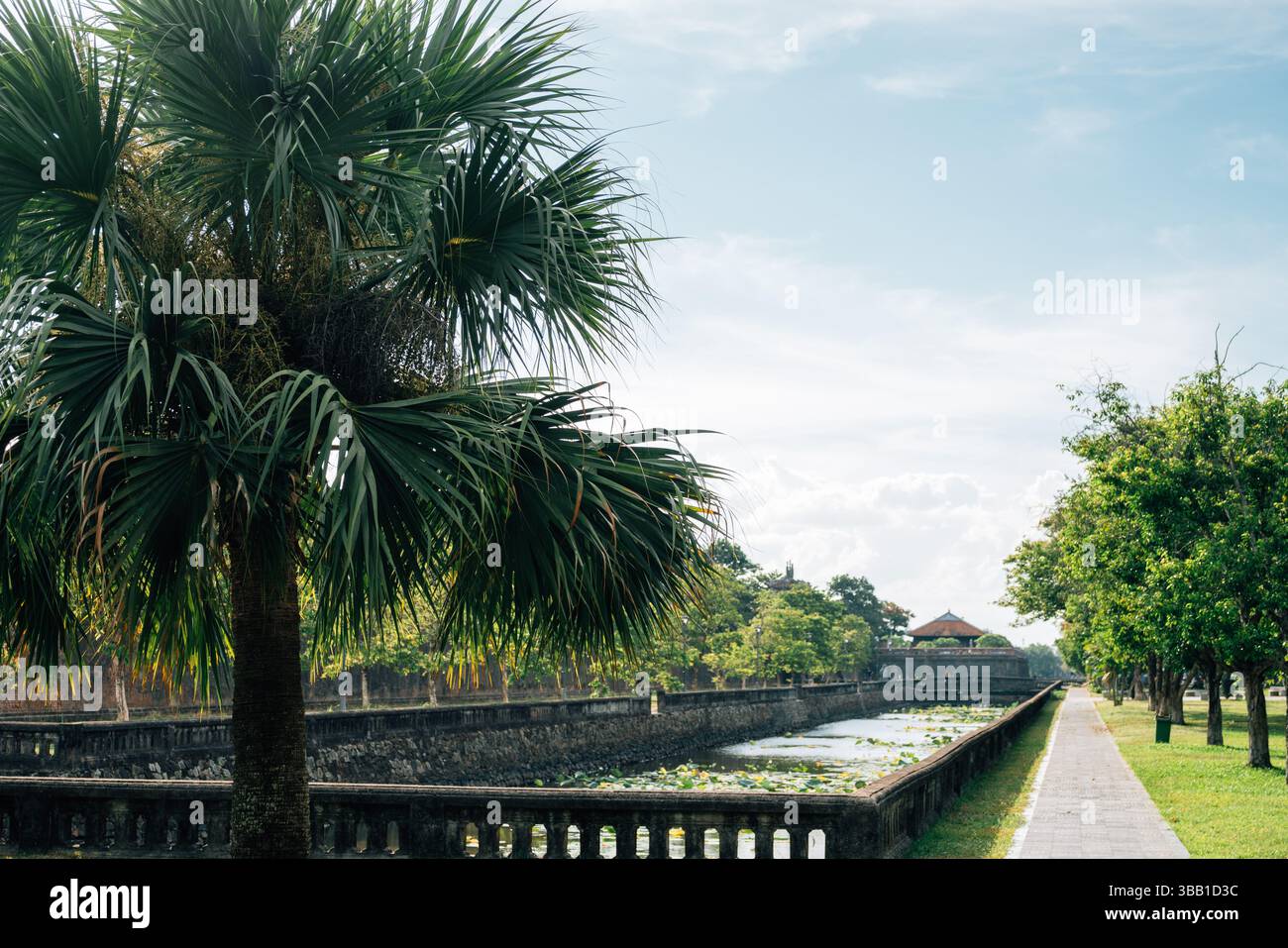 Hue Imperial City park in Hue, Vietnam Stock Photo - Alamy