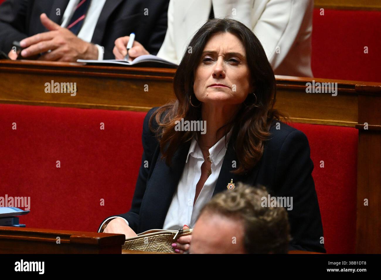 Paris, France. 13th May, 2025. Ms. MP Sandrine Josso during Questions ...