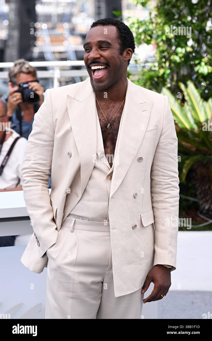 Cannes, France. May 14th, 2025. Tramell Tillman attending the Mission ...