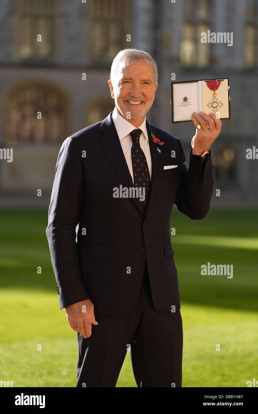 Graeme Souness after being made a CBE (Commander of the Order of the ...