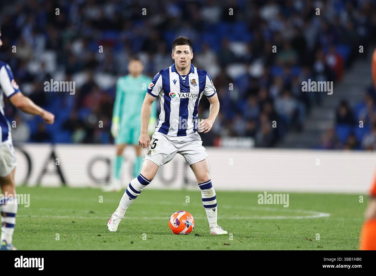 San Sebastian, Spain. 13th May, 2025. Igor Zubeldia (Sociedad) Football/Soccer : Spanish "LaLiga ...