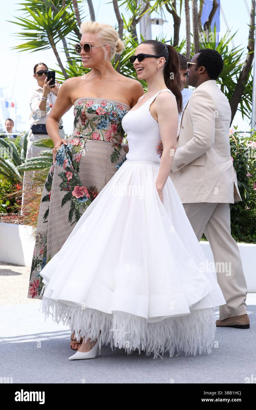 Cannes, France. 14th May, 2025. HANNAH WADDINGHAM and HAYLEY ATWELL at ...
