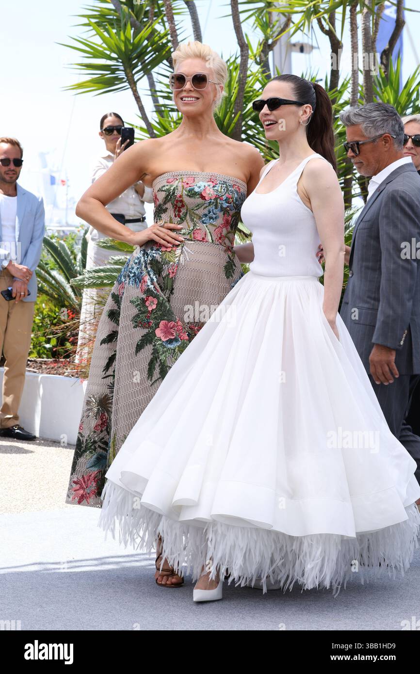 Cannes, France. 14th May, 2025. HANNAH WADDINGHAM and HAYLEY ATWELL at ...