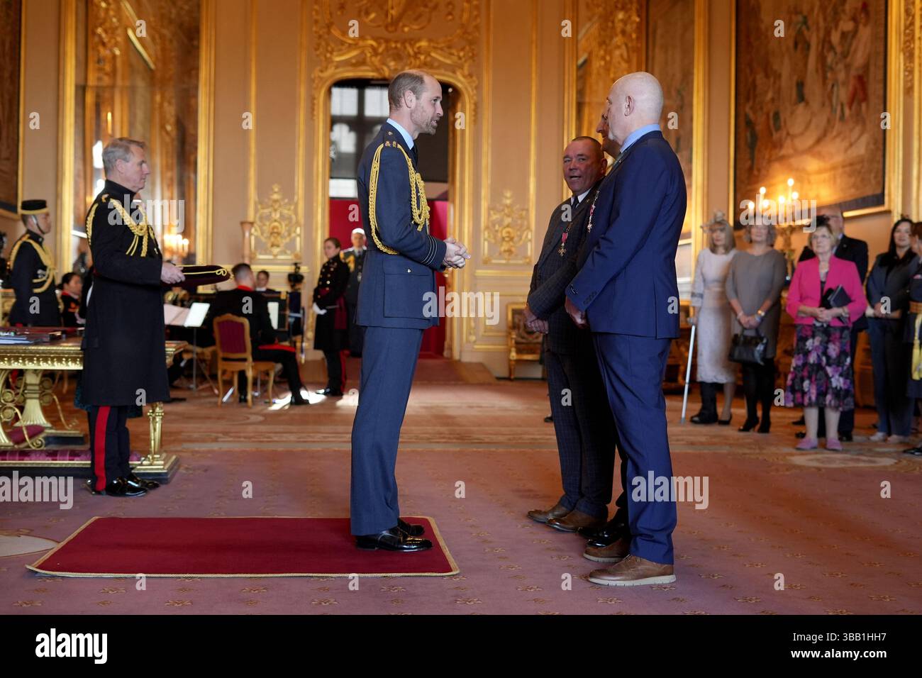 Mr. Andrew Airey, Wing Commander Timothy Owen, Mr. Michael Palmer ...