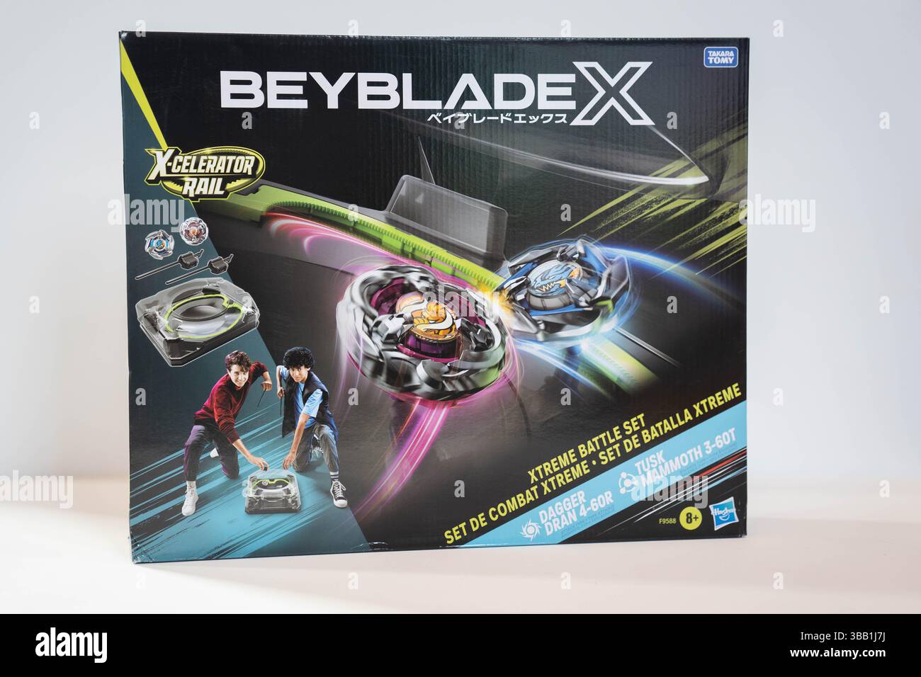 EMBARGOED TO 0001 WEDNESDAY NOVEMBER 13 Beyblades X Xtreme Battle Set ...
