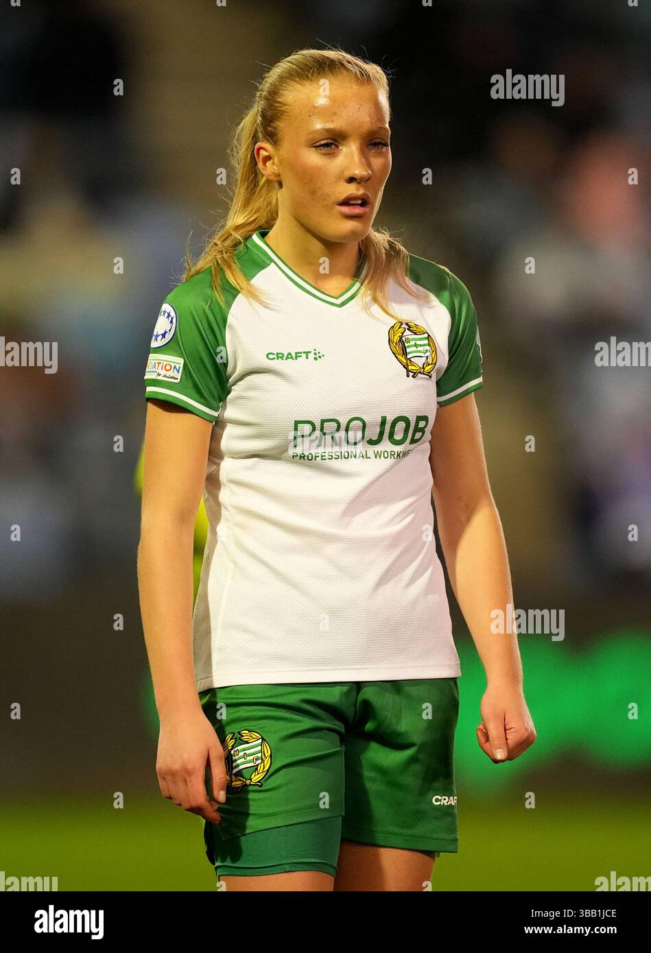 Hammaby IF's Smilla Holmberg during the UEFA Women's Champions League ...