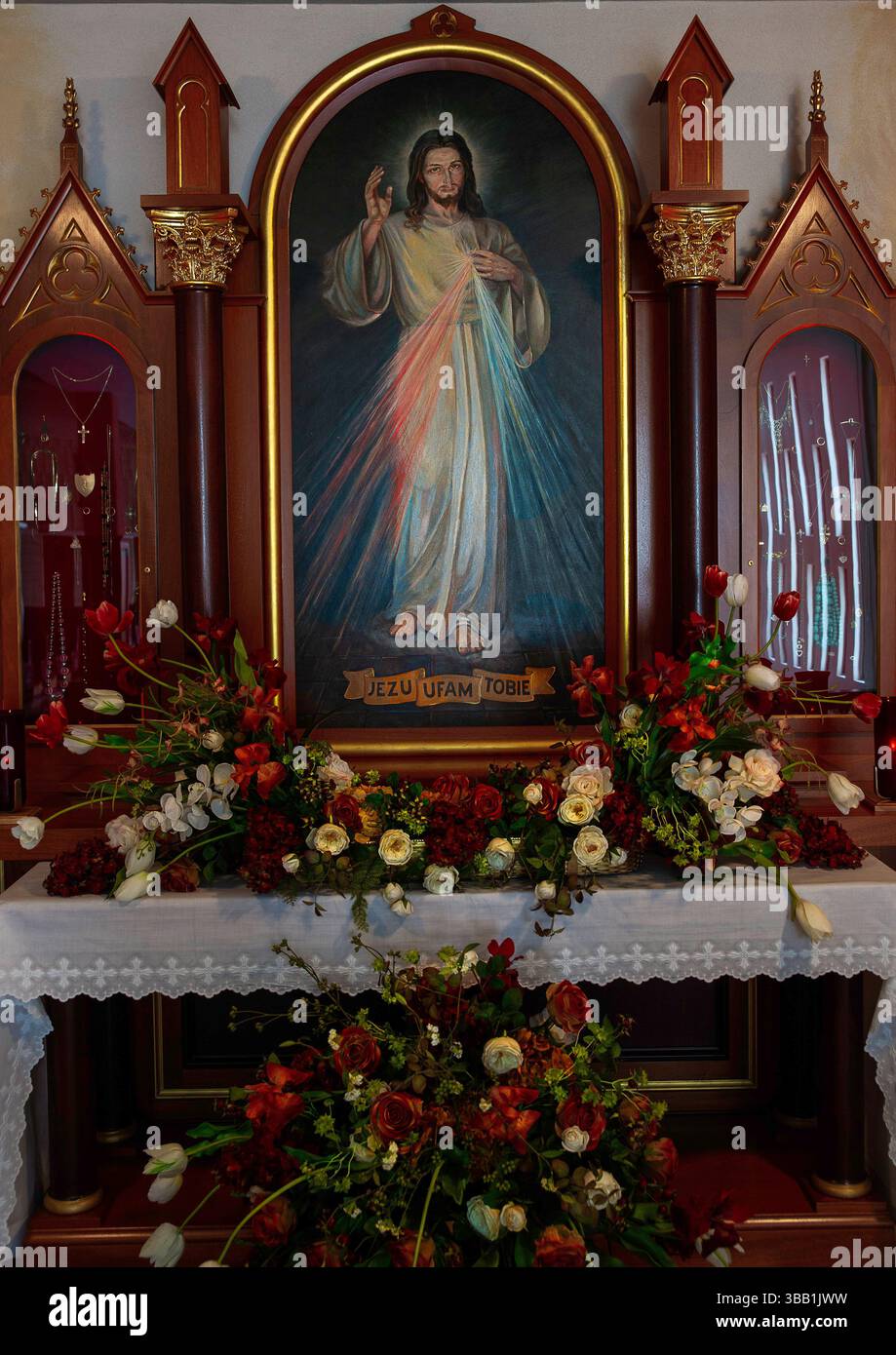 The divine mercy shrine hi-res stock photography and images - Alamy