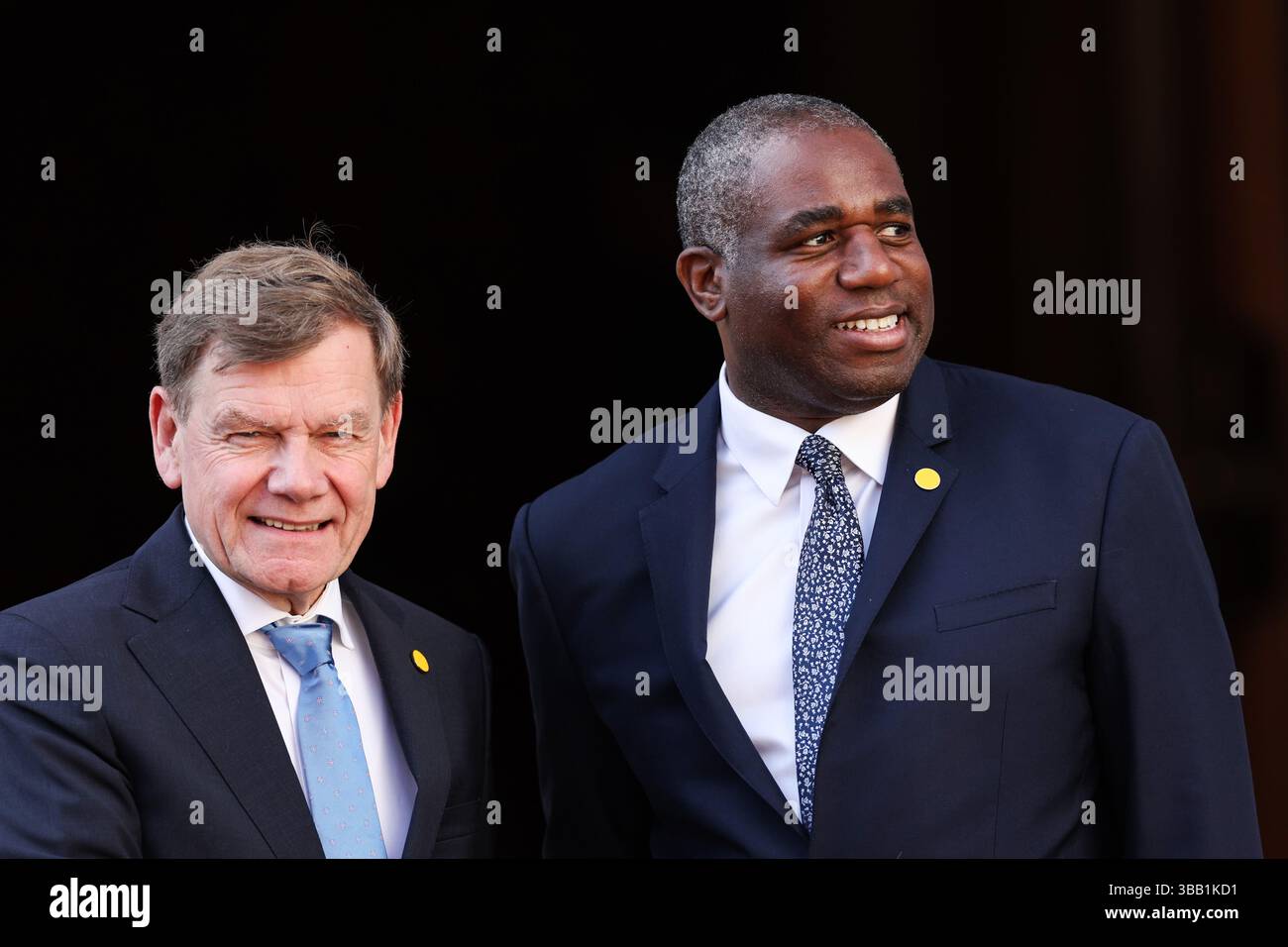 Foreign Secretary David Lammy welcomes German Foreign Minister Johann ...