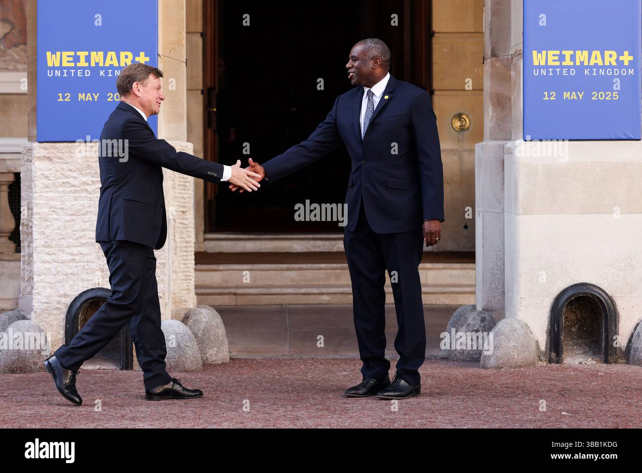 Foreign Secretary David Lammy welcomes German Foreign Minister Johann ...