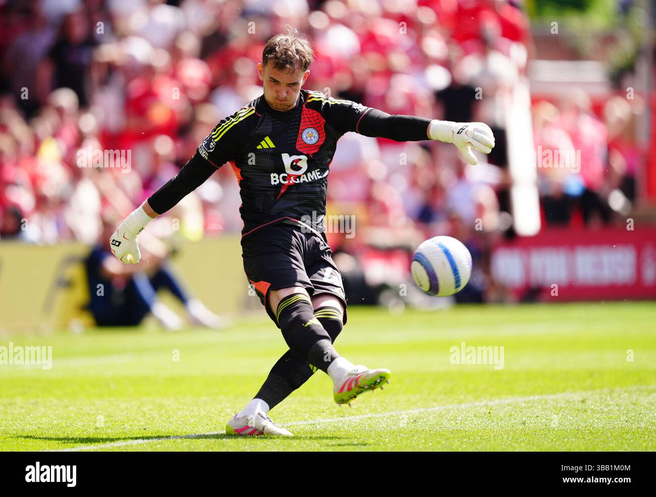 Leicester City goalkeeper Jakub Stolarczyk during the Premier League ...