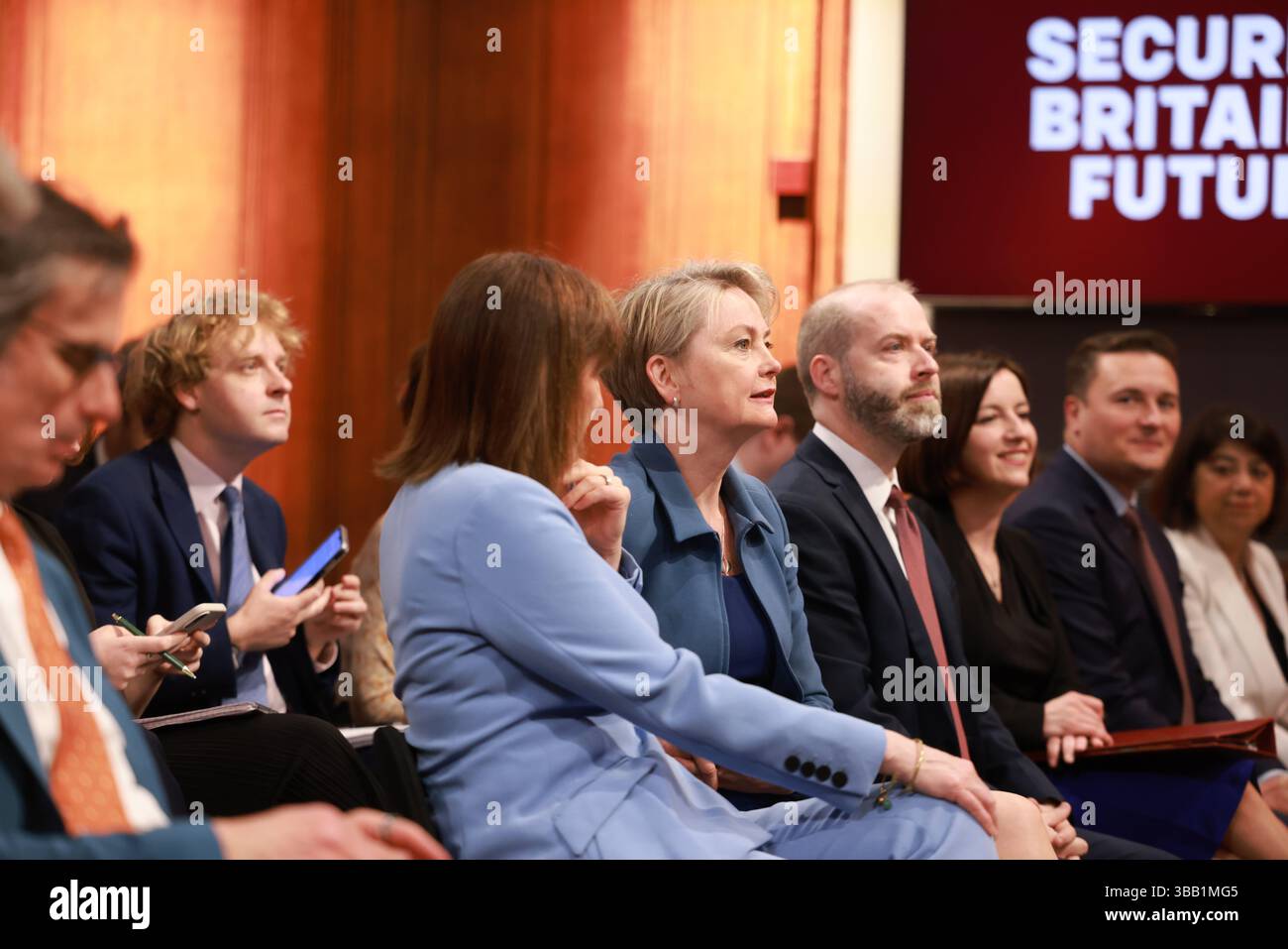 (left to right) Chancellor of the Exchequer Rachel Reeves, Home ...