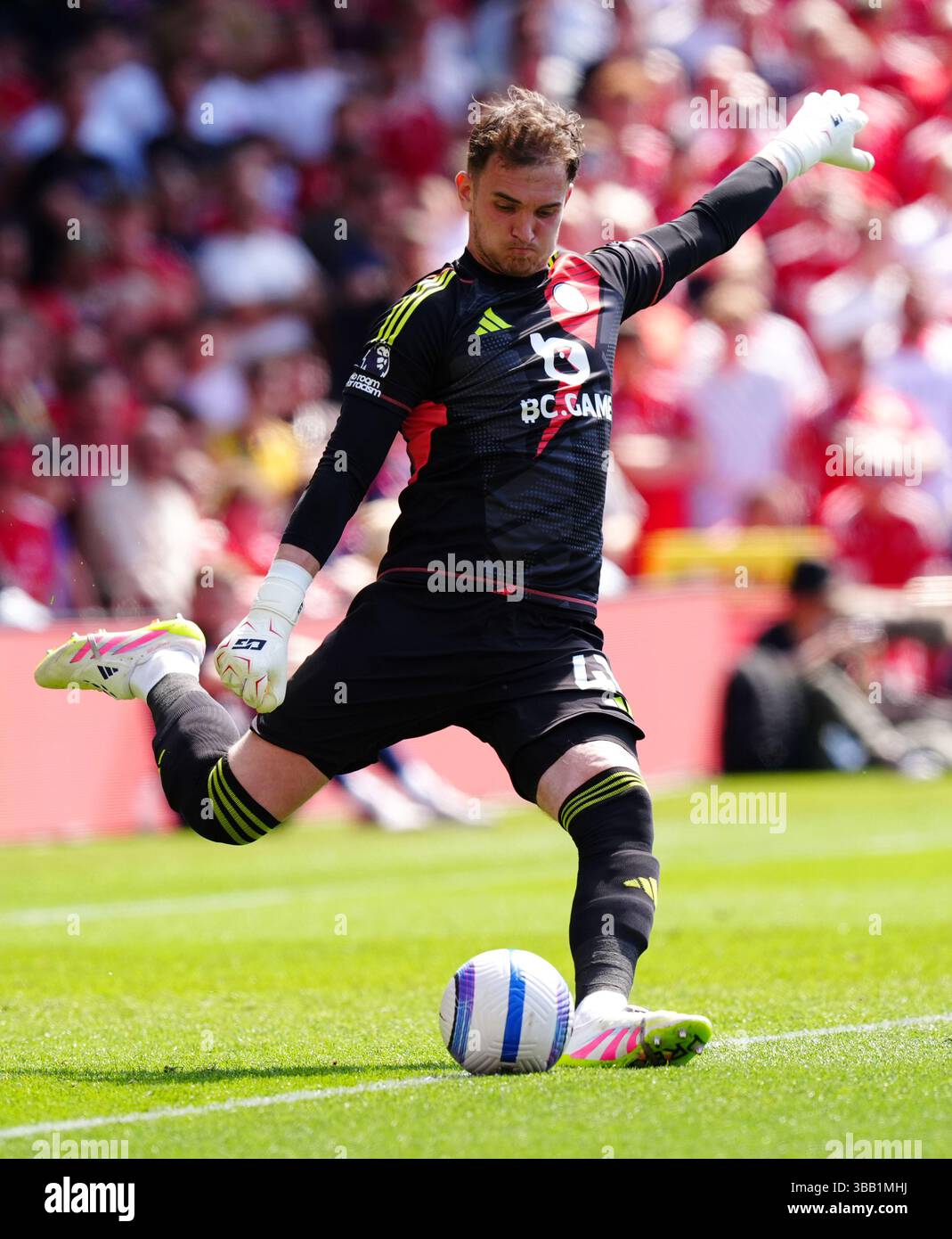 Leicester City goalkeeper Jakub Stolarczyk during the Premier League ...