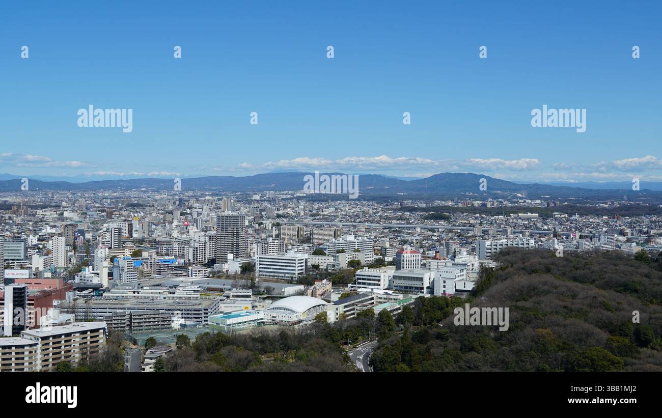 Urban Landscape of Nagoya Seen from Observation Point Stock Photo - Alamy