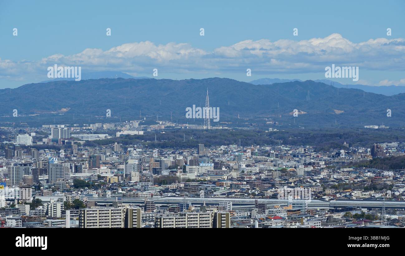Urban Landscape of Nagoya Seen from Observation Point Stock Photo - Alamy