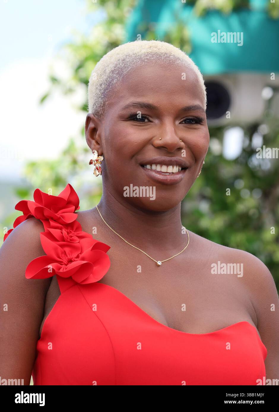 Cannes, France. 14th May, 2025. Deborah Christelle Lobe Naney at the ...