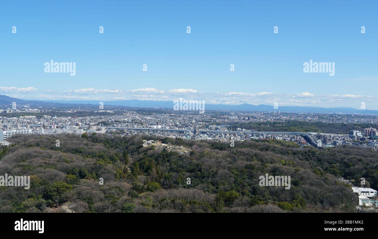 Urban Landscape of Nagoya Seen from Observation Point Stock Photo - Alamy