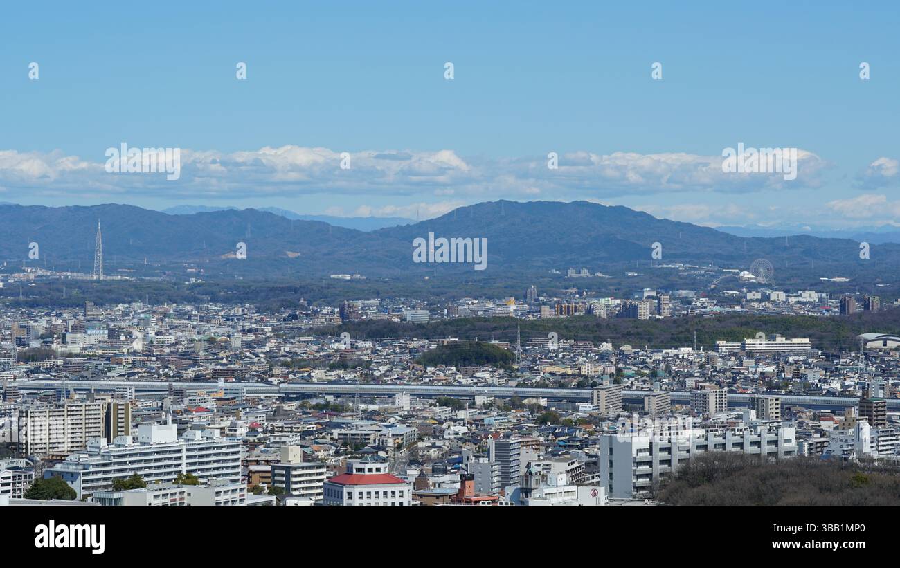 Urban Landscape of Nagoya Seen from Observation Point Stock Photo - Alamy