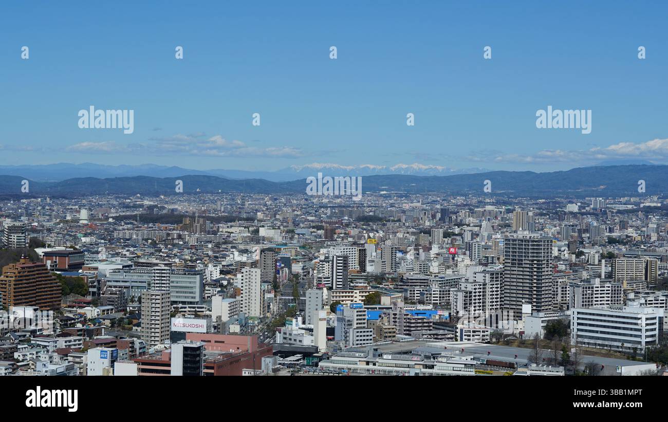 Urban Landscape of Nagoya Seen from Observation Point Stock Photo - Alamy