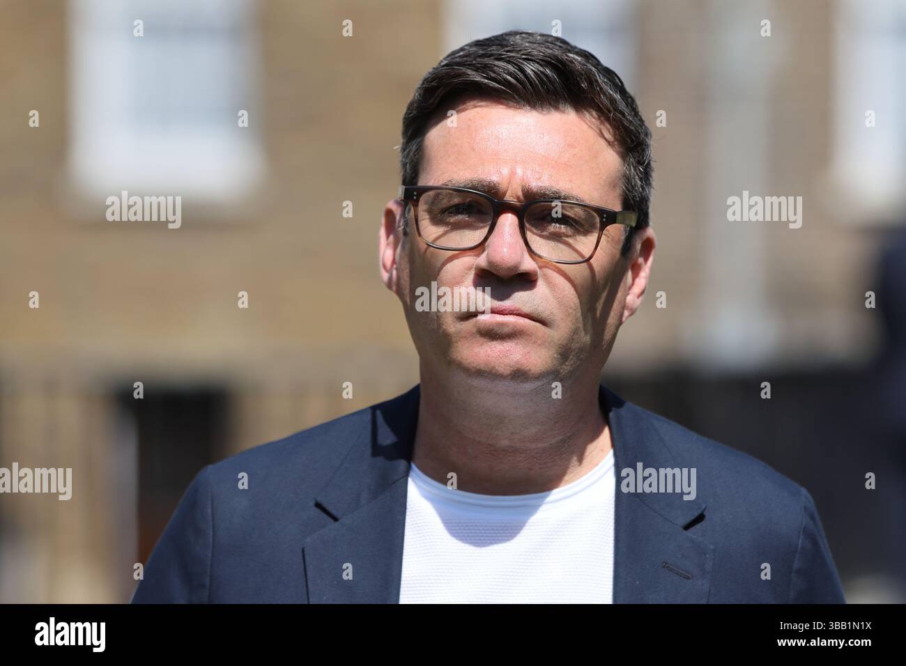 London, United Kingdom. 14th May, 2025. Metro Mayors Andy Burnham ...
